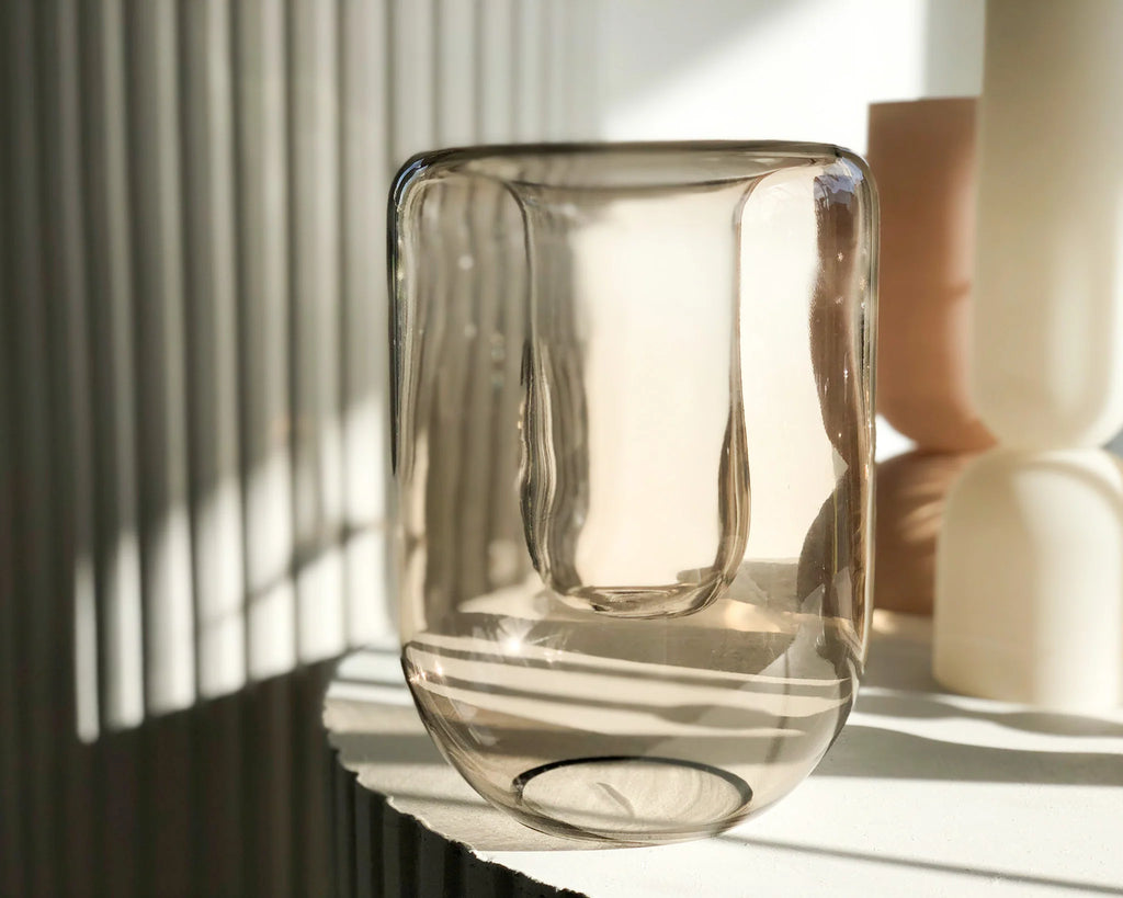 Opal Glass Vase – Babylon Store